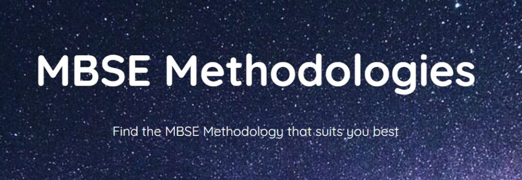 MBSE Methodologies - MBSE Methodologies